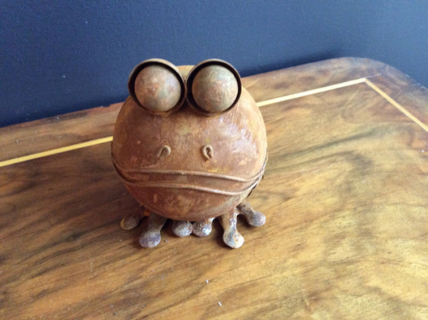 Rust Frog -Small - Faeren Designs